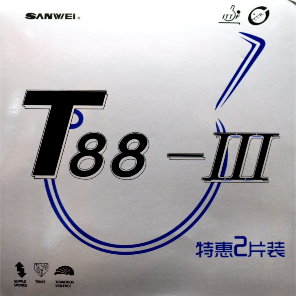 Jual Karet Bet Pingpong Tenis Meja SANWEI T88-III Isi 2( Sepasang ...