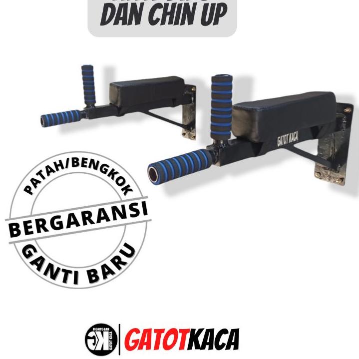 Jual Terbagus.. DIPS BAR / KNEE RAISE BARS / TRICEPS LEG RAISE GYM ...