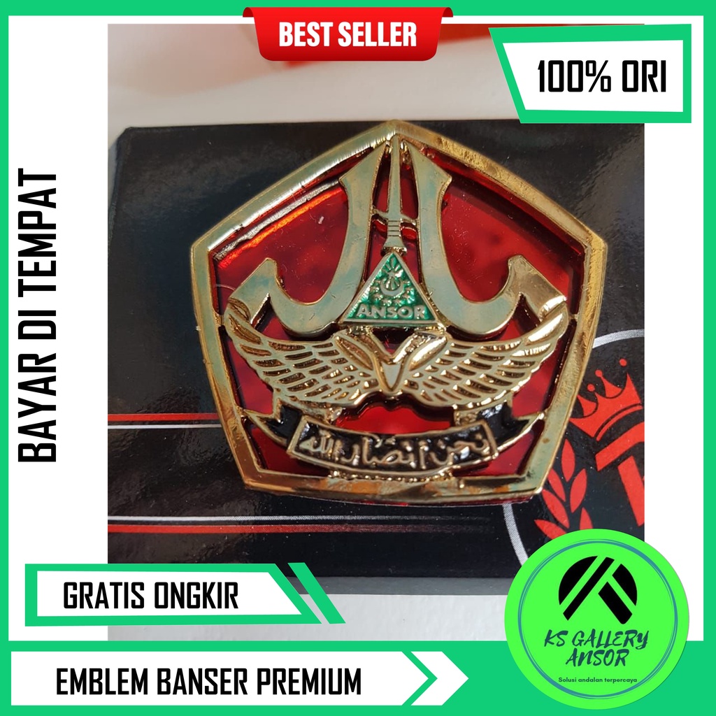 Jual Emblem Pin Baret Premium I Emblem Banser Exclusive | Shopee Indonesia
