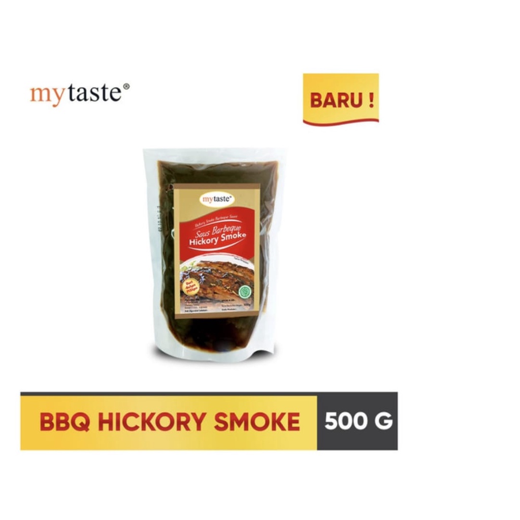Jual My Taste Sauce BBQ Hickory Smoke 500 gr | Shopee Indonesia