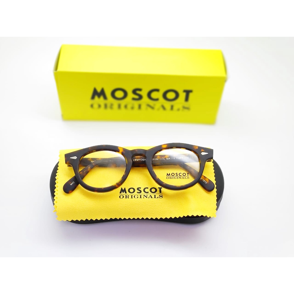 Jual Frame Kacamata Moscot Original Lemtosh size Medium Clear Crystal ...