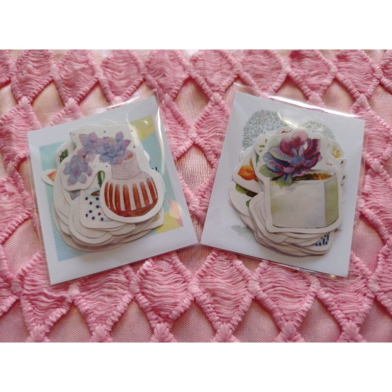 Jual Stiker Set TANAMAN HIAS untuk Journal / Scrapbook / Diary / DIY ...