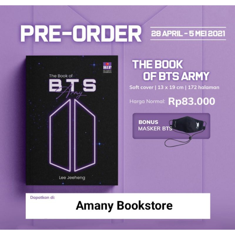Jual THE BOOK OF BTS ARMY - LEE JEEHENG (100% ORIGINAL) | Shopee Indonesia