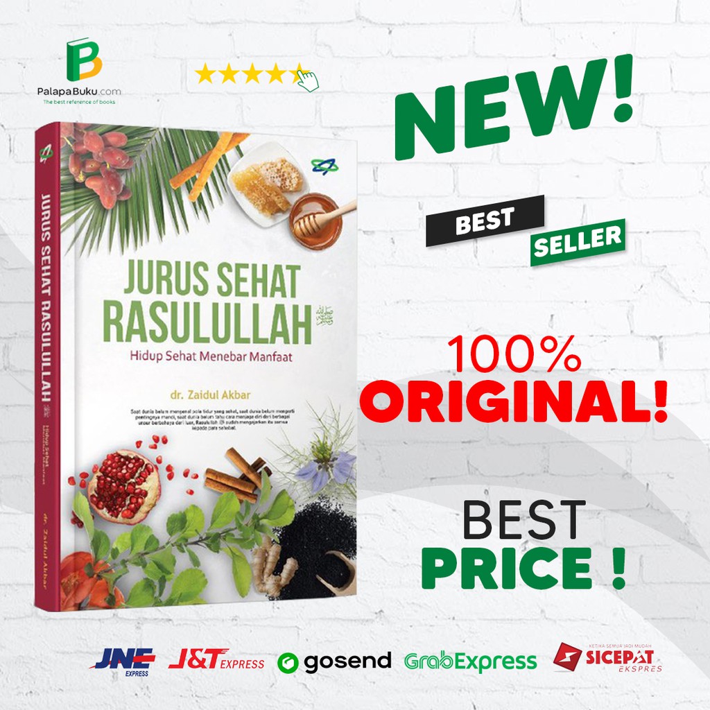 Jual READY STOK! Jurus Sehat Rasulullah Buku JSR Edisi Terbaru - dr. Zaidul Akbar | Shopee Indonesia