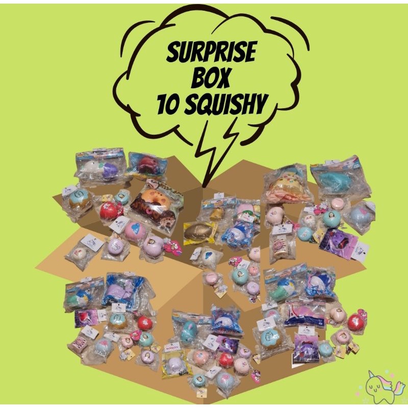 Jual Natsquishy - surprise box isi 10 squishy random | Shopee Indonesia