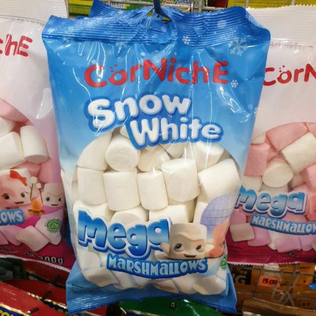 Jual MARSHMALLOWS MEGA SNOW WHITE 300g | Shopee Indonesia