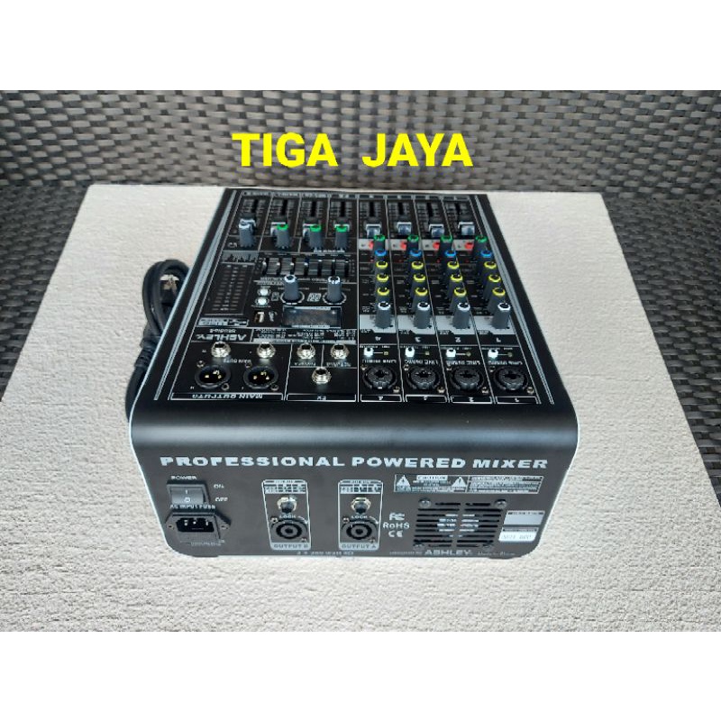 Jual Mixer Ashley Studio 4 New Model Baru Power Mixer Ashley Studio4 Channel | Shopee Indonesia