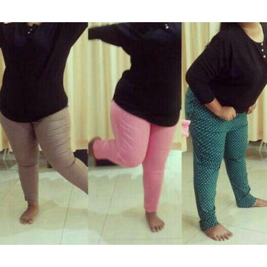 Jual IO1C CELANA 3R: BAHAN KATUN STRETCH: LEGGING U/ FORMAL/KANTOR ...
