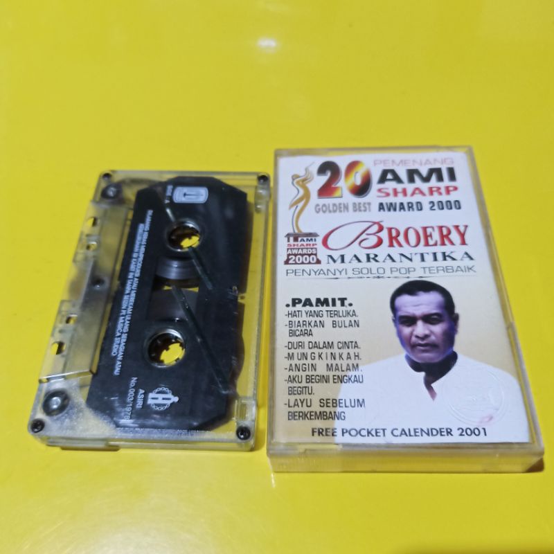Jual Kaset BROERY MARANTIKA 20 Golden Best Pamit | Shopee Indonesia