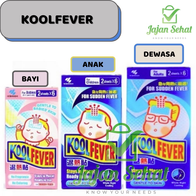 Jual Koolfever Kompres Bayi, Anak, Dewasa | Shopee Indonesia