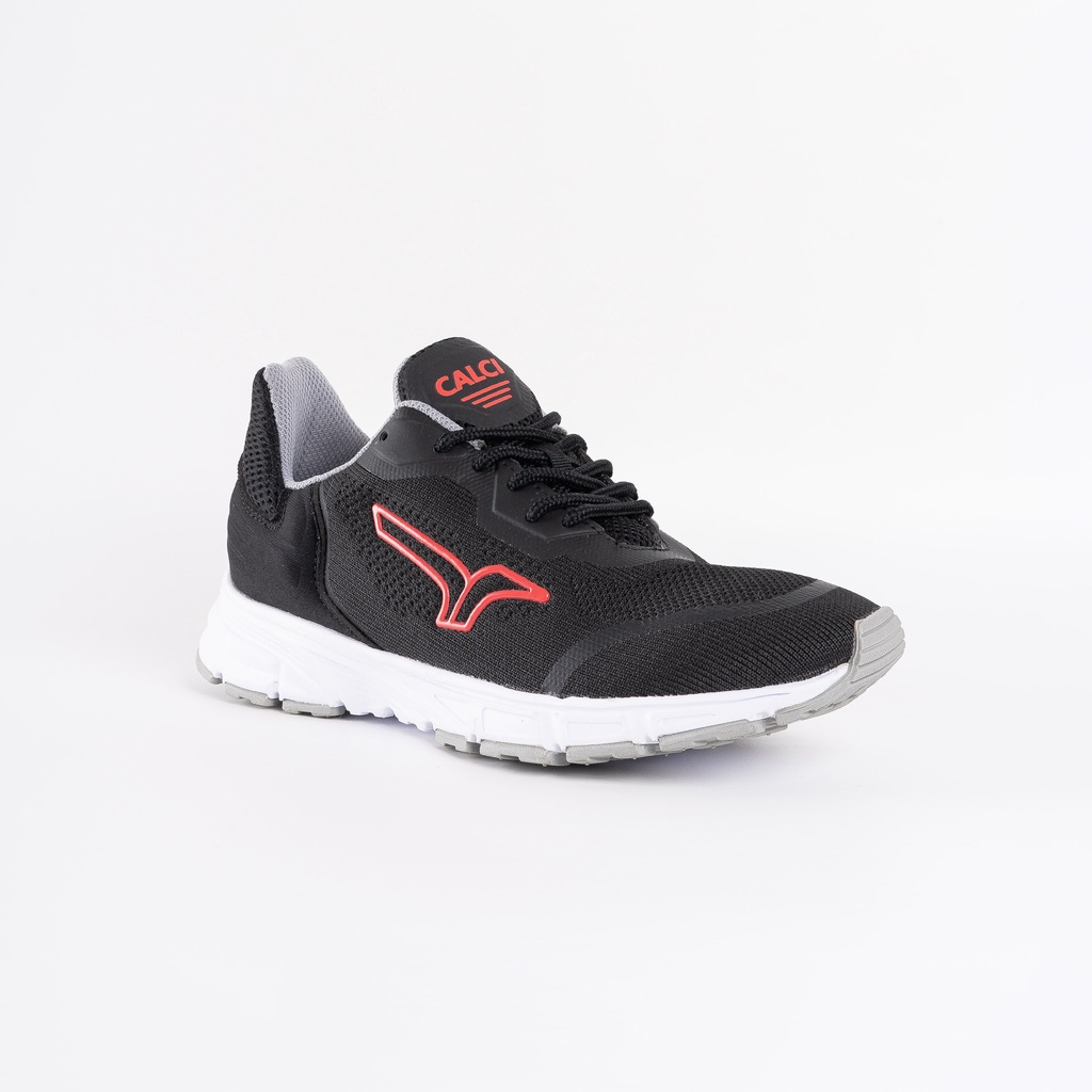 Jual Sepatu Lari Calci Gala Running Shoes - Black | Shopee Indonesia