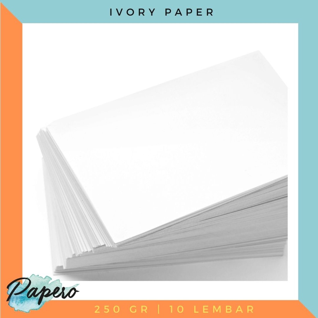 Jual Kertas Ivory 250 gr A4 | Shopee Indonesia