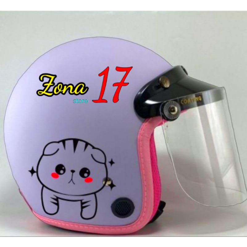 Jual stiker sticker helm emot kucing mochi | Shopee Indonesia