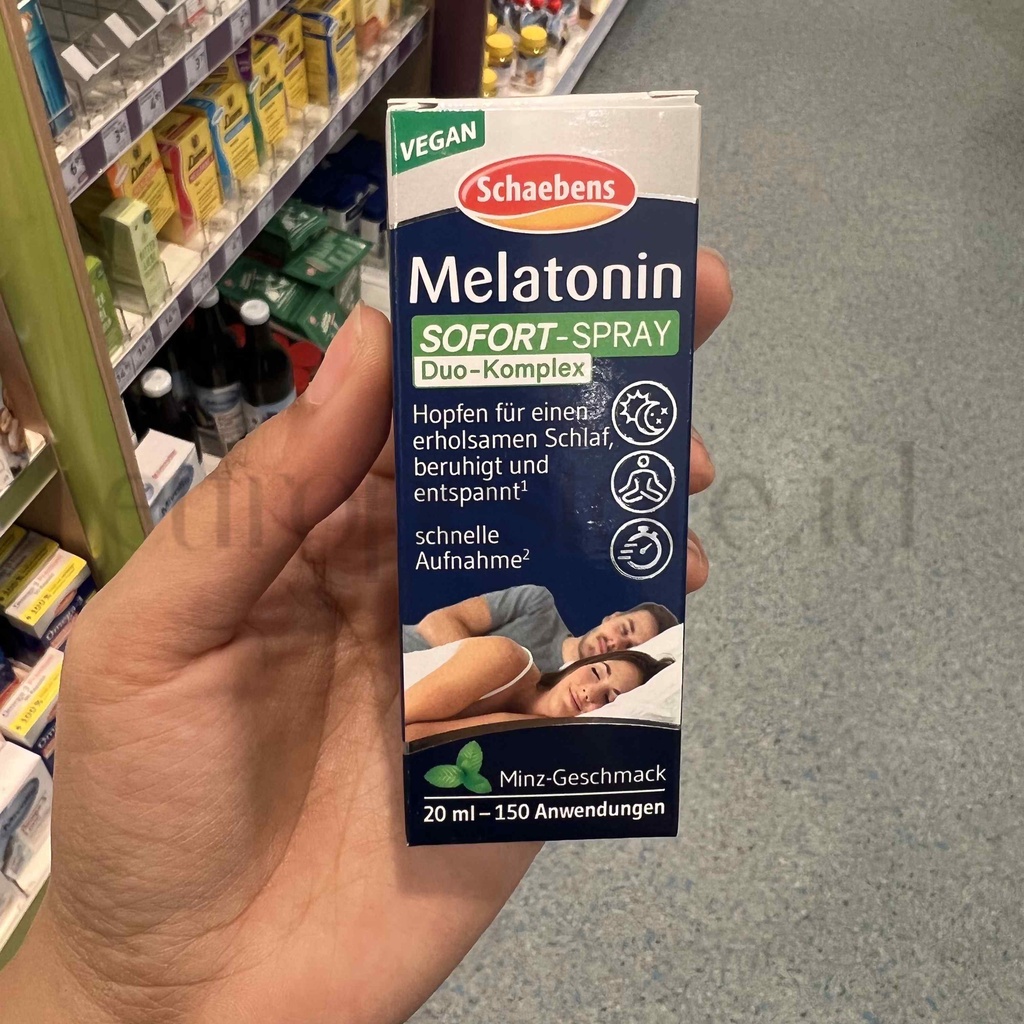 Jual Schaebens Melatonin Sofort-Spray 30mL (Spray Instan Melatonin dan Ekstrak Hop untuk tidur ...