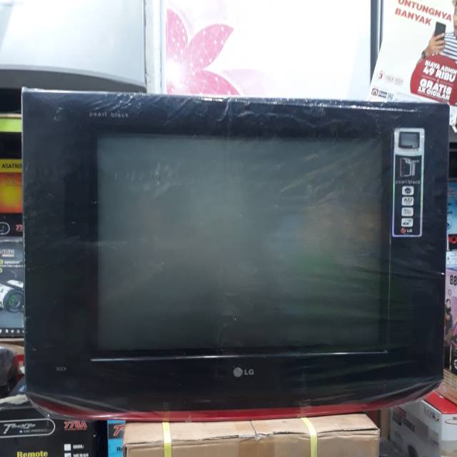 Jual TV LG TABUNG SLIM 21in RED BLACK | Shopee Indonesia