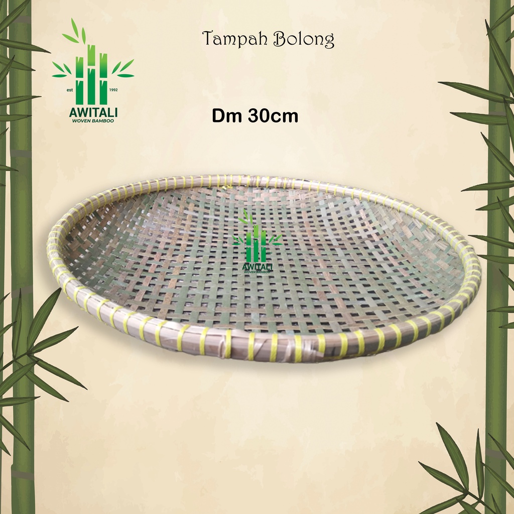 Jual Tampah Bambu Bolong 20 - 35 cm Nyiru Carang Anyaman Bambu NampaN ... Jual Tampah Bambu Bolong 20 - 35 cm Nyiru Carang Anyaman Bambu NampaN ...