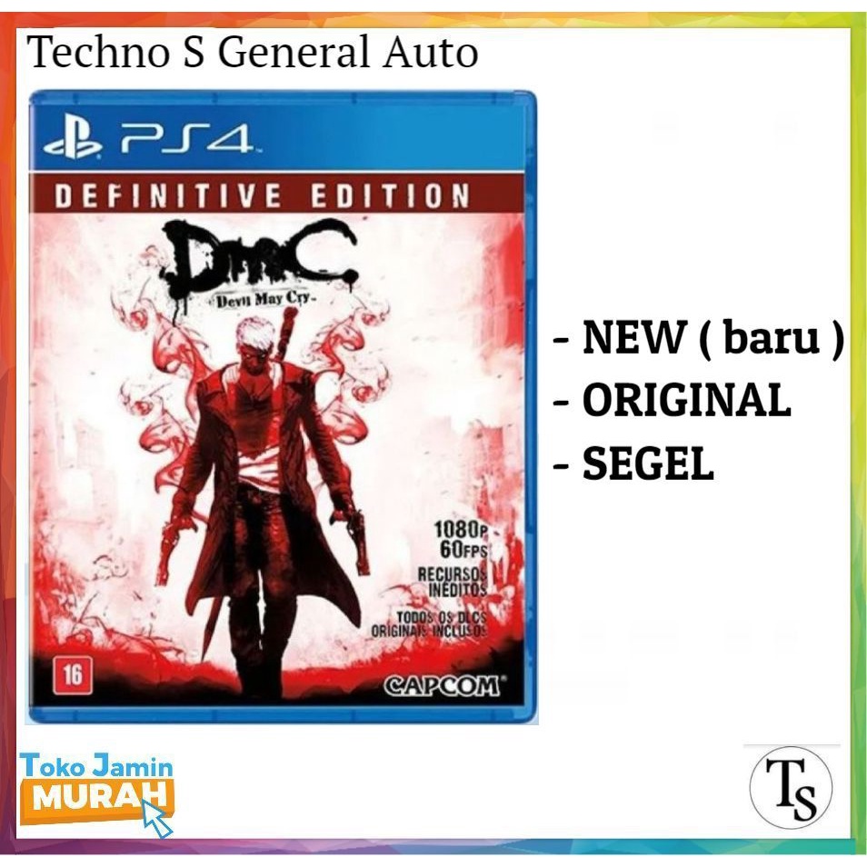 Jual PS4 Devil May Cry Definitive Edition / PS 4 DMC Definitive Edition ...