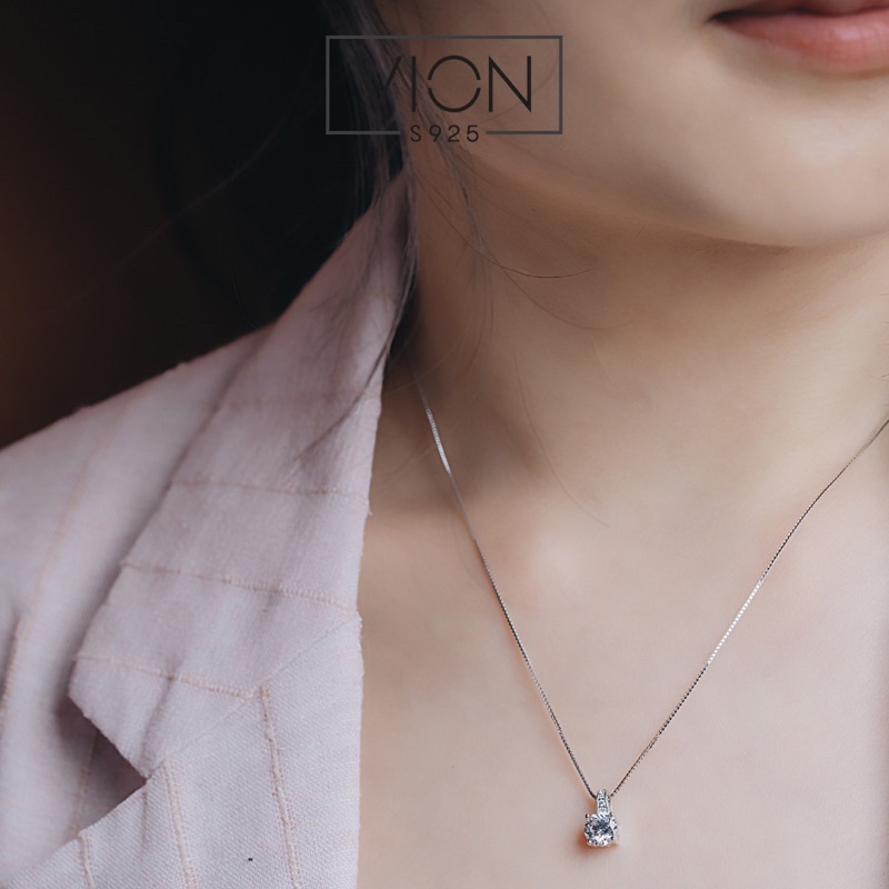 Jual Vion S925 Necklace 10984, kalung silver 925 / perak , kalung ...