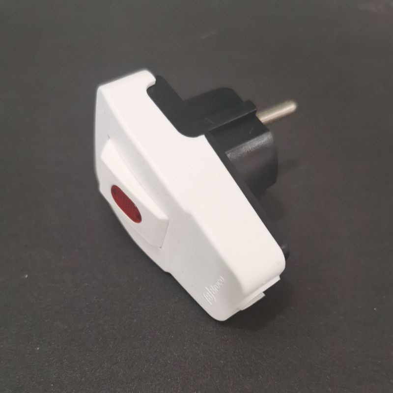Jual steker lampu colokan listrik ada saklar broco | Shopee Indonesia