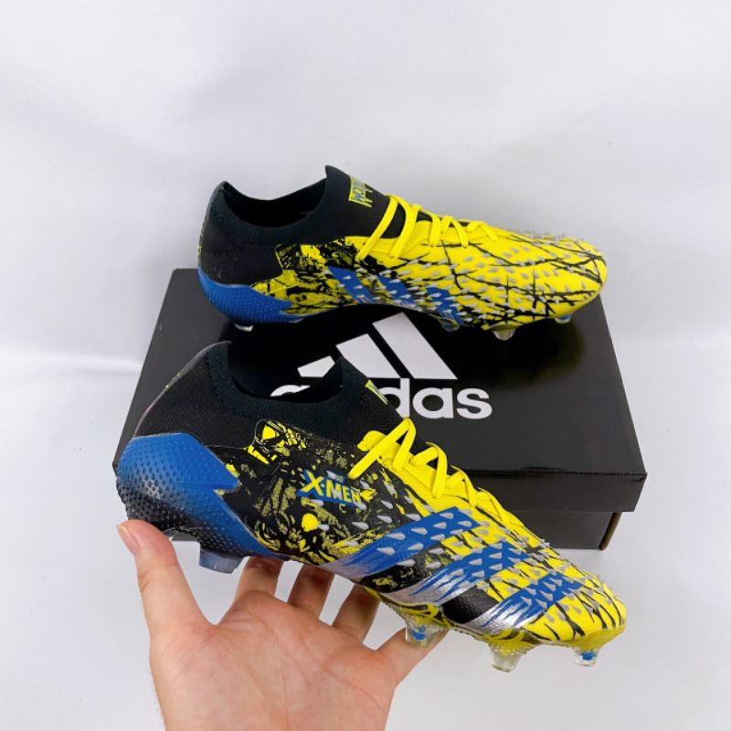 Jual Sepatu Bola Adidas Predator Freak .1 Low Bright Yellow Silver ...