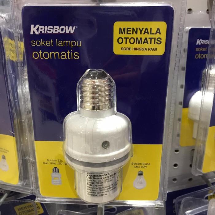 Jual KRISBOW - SOKET LAMPU OTOMATIS / FITTING / PITTING / LIGHT SENSOR ...