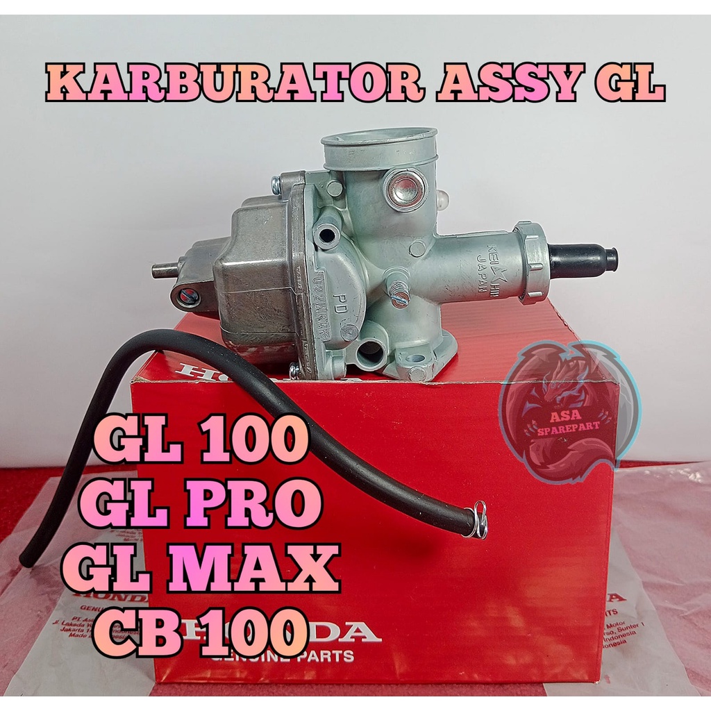 Jual karburator kg2 asli original motor honda gl pro , gl 100 , gl 125 , gl max , cb 100 , cb ...
