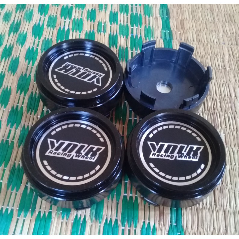 Jual DOP CENTER VELG SILINDER LOGO RAYS / VOLK RAYS kaki 6,2 cm topi 6 ...