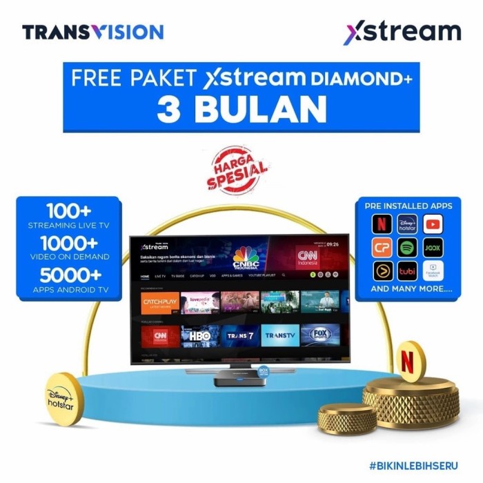 Jual Produk Terbaru Stb Tv Digital Xstream Transvision Gen 2 - Tanpa ...