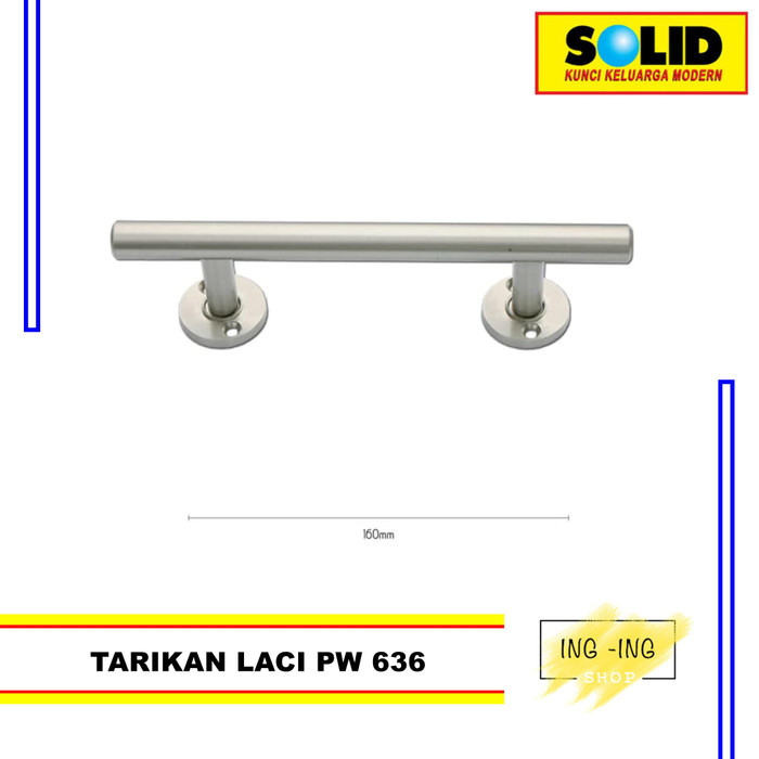 Jual Tarikan Laci SOLID PW 636 / Tarikan Jendela / Tarikan Lemari | Shopee Indonesia