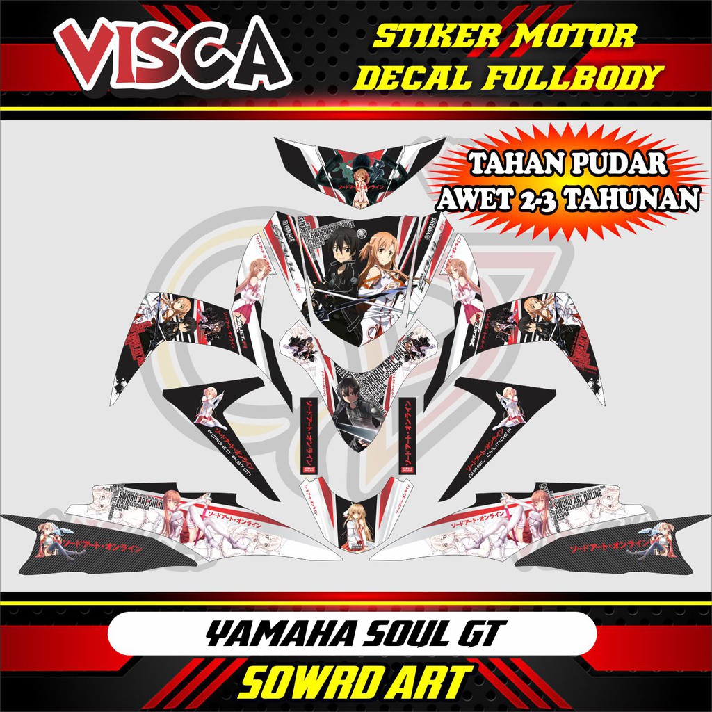 Jual decal soul gt decal soul gt decal soul gt full body stiker soul gt ...
