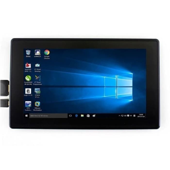 Jual LCD 7 Inch 7" HDMI Touchscreen + Case Raspberry Pi Display Monitor ...