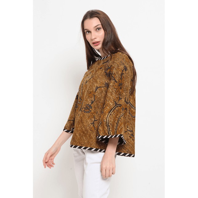Jual NONA RARA - Septa Sogan T0520, Baju Batik Kasual Modern | Shopee ...