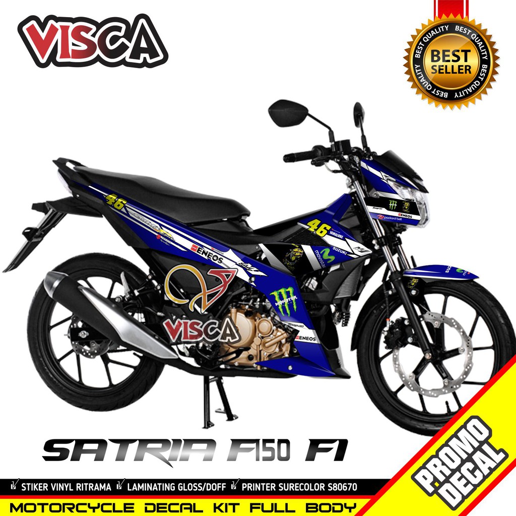 Jual Decal Satria Fu 150 Injeksi Full Body Stiker Satria Fu 150 Injeksi ...