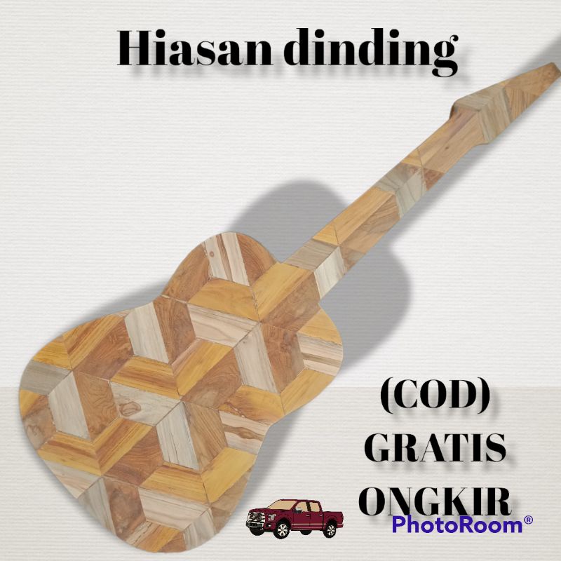 Jual GITAR KAYU / GITAR PAJANGAN/ GITAR HIASAN DINDING | Shopee Indonesia