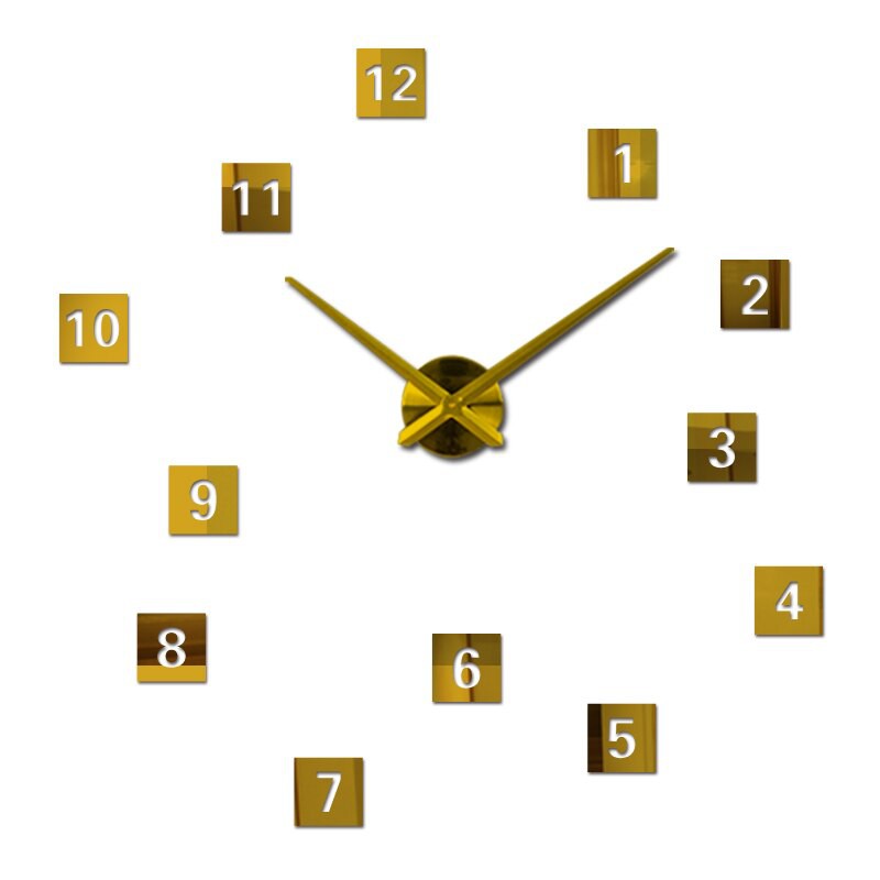 Jual Free Ongkir Hot New Wall Clock Modern Design Clocks Quartz Watch ...