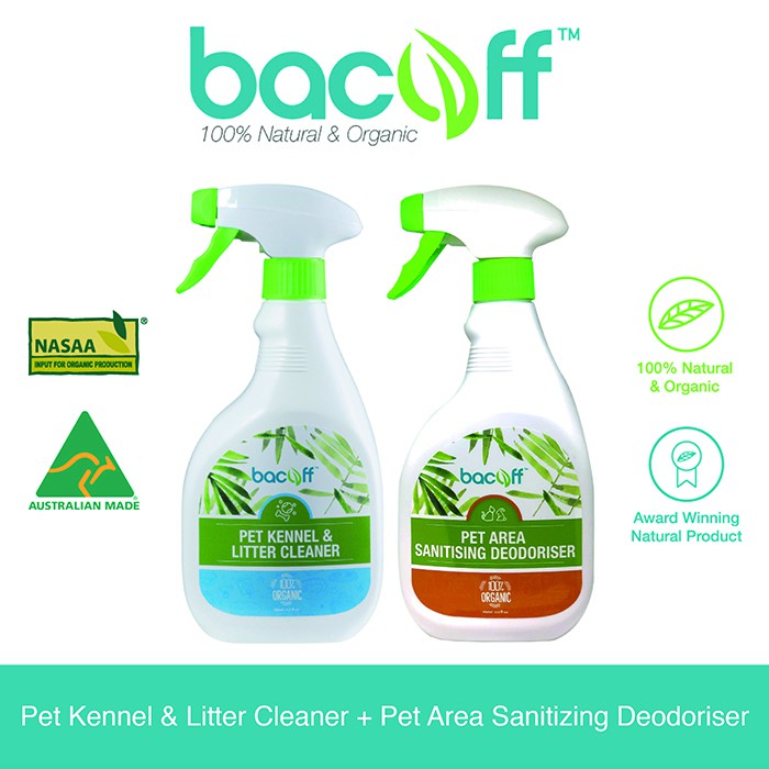 Jual [Bacoff Organic Bundle #3] Pembersih Kandang & Kotoran Hewan ...