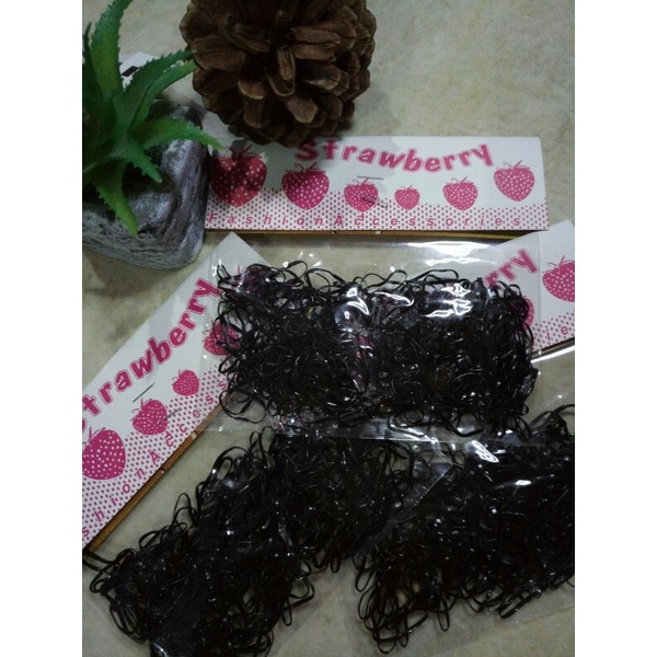 Jual karet rambut jepang hitam 5gr | Shopee Indonesia