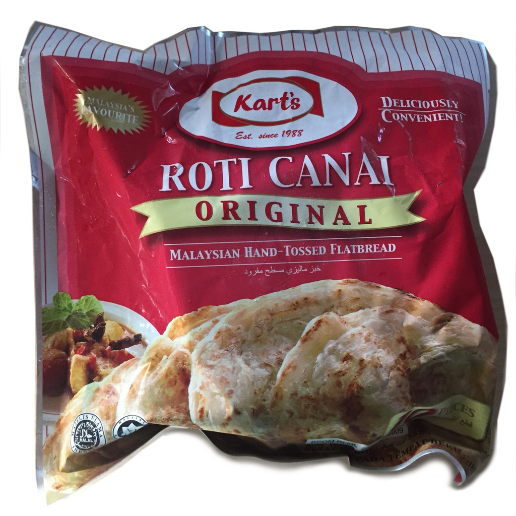 Jual Kart's Roti Canai Isi 10 (580 gr) | Shopee Indonesia