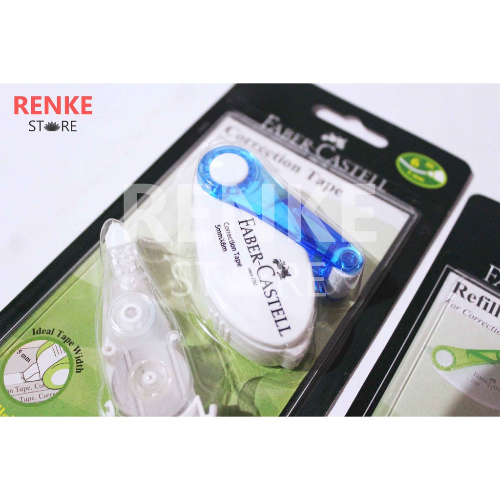 Jual Correction Tape + Refill Faber Castell SR-506 - Label Tarik Tipex ...