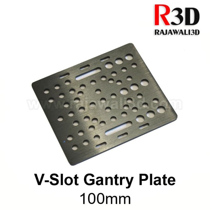 Jual Openbuilds V-Slot Gantry Plate T3x100x88 Aluminium Black | Shopee ...