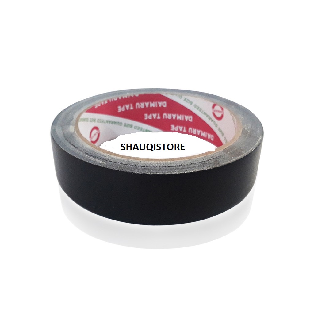 Jual LAKBAN JILID WARNA HITAM 24 mm x 12 mm | Shopee Indonesia