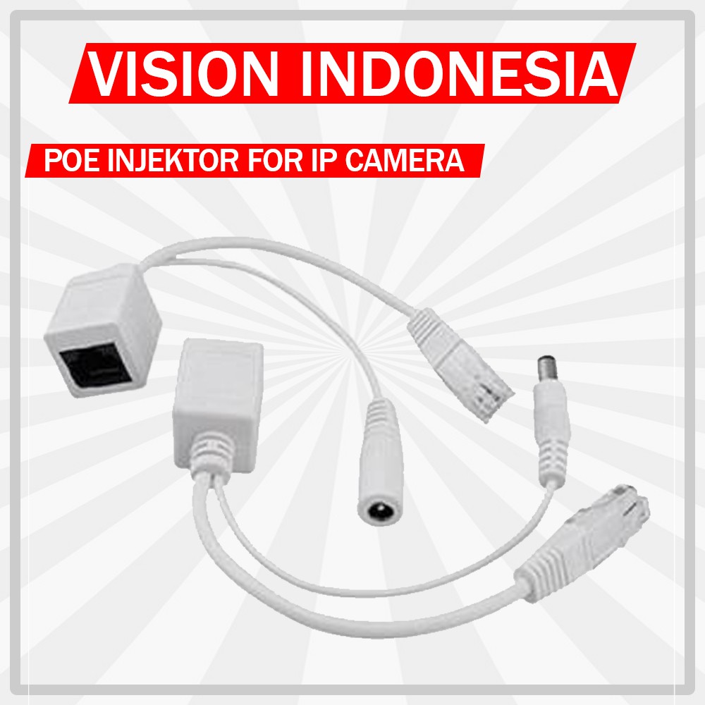 Jual POE INJECTOR / POE INJEKTOR FOR IP CAMERA | Shopee Indonesia