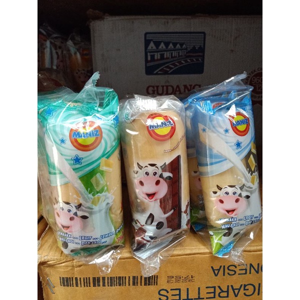 Jual PROMO Roti sapi rasa susu coklat pandan 1pack isi 5 | Shopee Indonesia