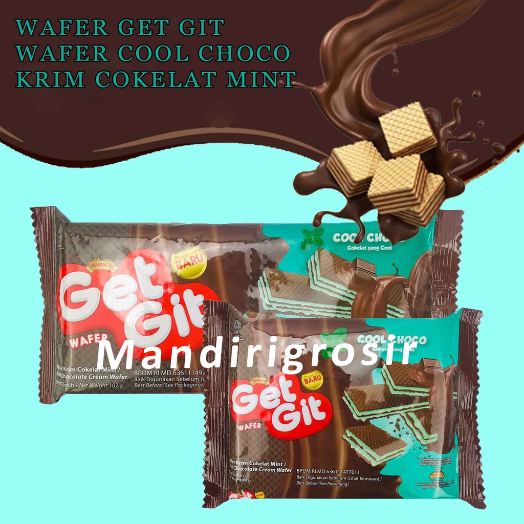 Jual Wafer Cool Choco * Wafer Get Git * Dengan Krim Cokelat Mint ... Jual Wafer Cool Choco * Wafer Get Git * Dengan Krim Cokelat Mint ...