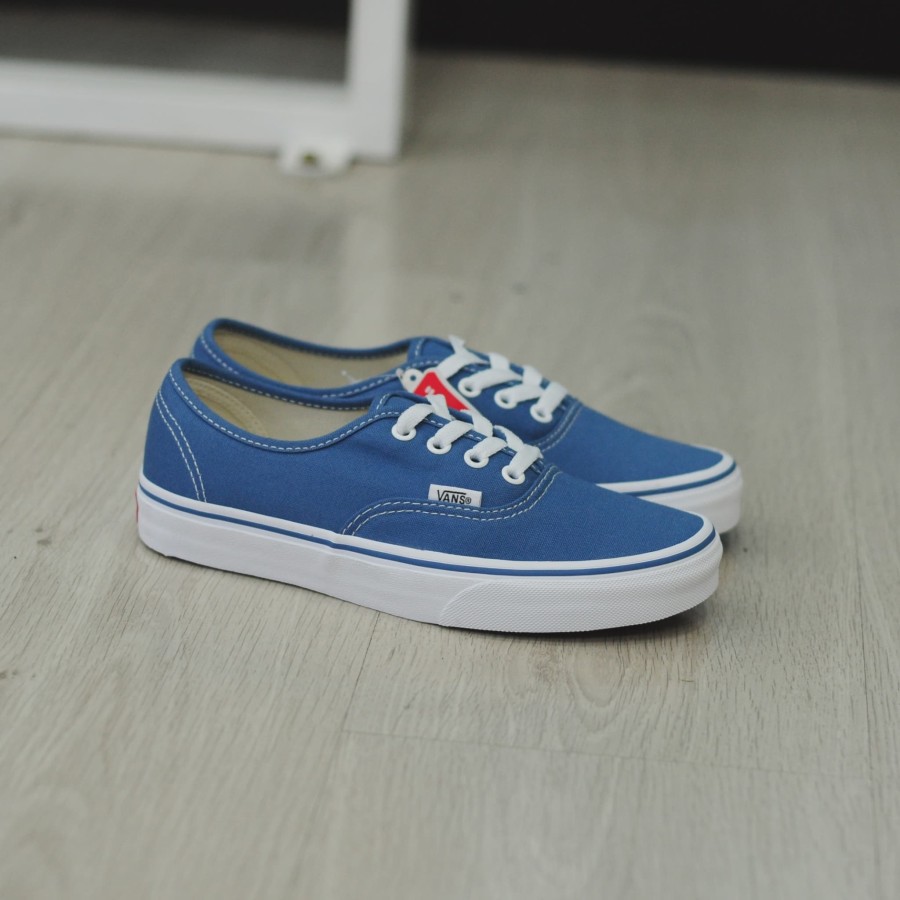 Jual Vans Original Authentic Classic Navy | Shopee Indonesia