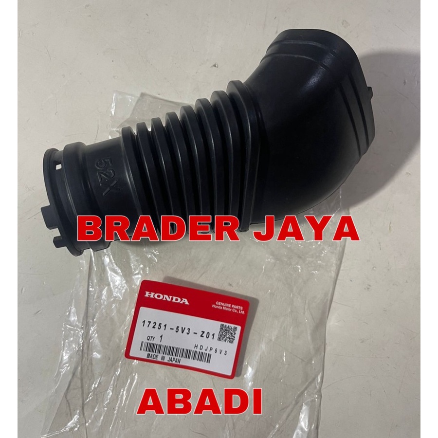 Jual HOSE AIR FLOW INTAKE DUCT TUBE SELANG UDARA HAWA ALL NEW JAZZ GK 5 ...