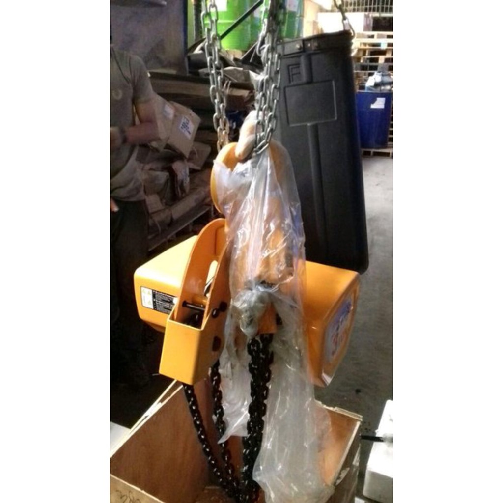 Jual (B2T)CHAIN BLOCK ELECTRIC 3 ton x 6 meter NAGASAKI ELECTRIC CHAIN ...