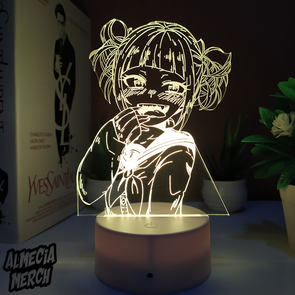Jual Lampu Anime Toga Himiko / Lampu Tidur Akrilik 3D LED / Night lamp ...