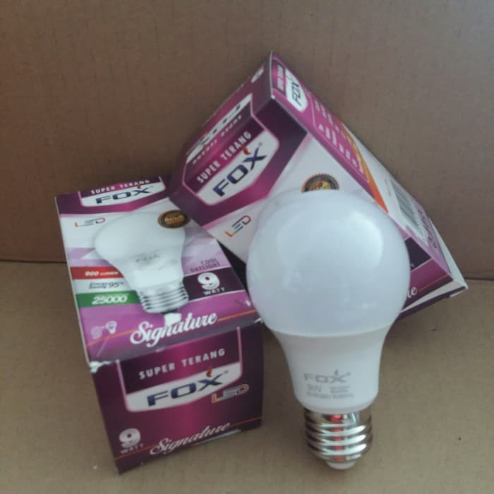 Jual SINTE LED FOX BULB 3W 5W 7W 9W 18W 27W PUTIH GARANSI SUPER TERANG ...