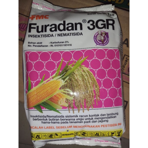 Jual INSEKTISIDA + NEMATISIDA FURADAN 3 GR 1 KG | Shopee Indonesia